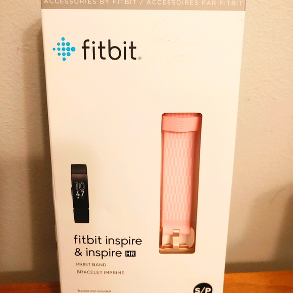 fitbit | Other | Fitbit Inspire Inspire Hr Band Pink Print | Poshmark